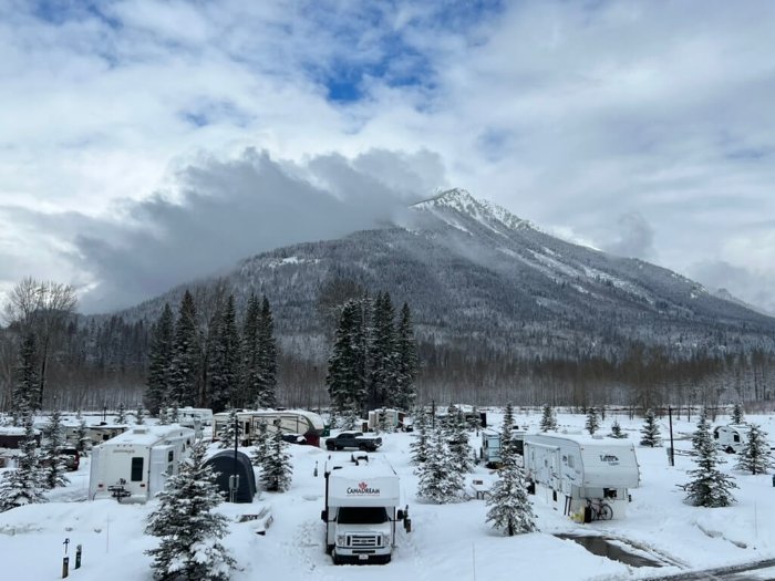 CanaDream Blog | December 2023 | Fernie RV Resort | CanaDream